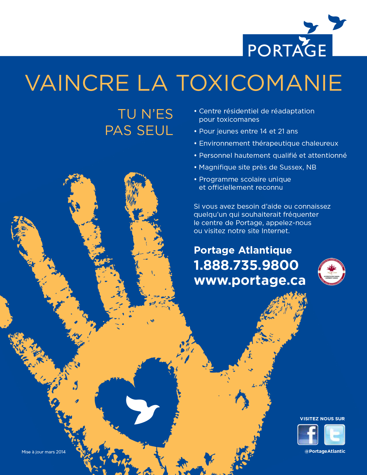 Portage Atlantique - Réadaptation en toxicomanie pour adolescents